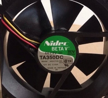 TA350DC M34138-58 12V 0.50A 尼迪克NIDEC 90*90*25轴流风扇