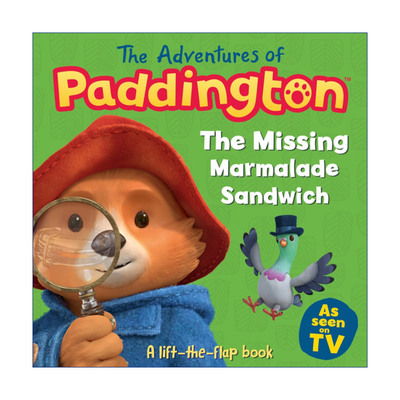 英文原版 The Adventures of Paddington The Missing Marmalade Sandwich 帕丁顿熊绘本 谁偷了我的橘子酱三明治 纸板书进口书籍