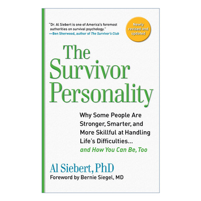 英文原版 Survivor Personality 抗逆力养成指南 如何突破逆境 成为更强大的自己 Al Siebert 英文版 进口英语原版书籍