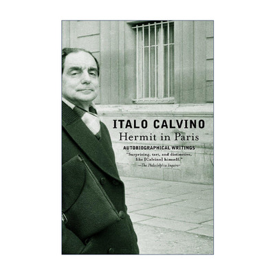 英文原版 Hermit in Paris Vintage International 巴黎隐士 卡尔维诺自传 Italo Calvino 英文版 进口英语原版书籍