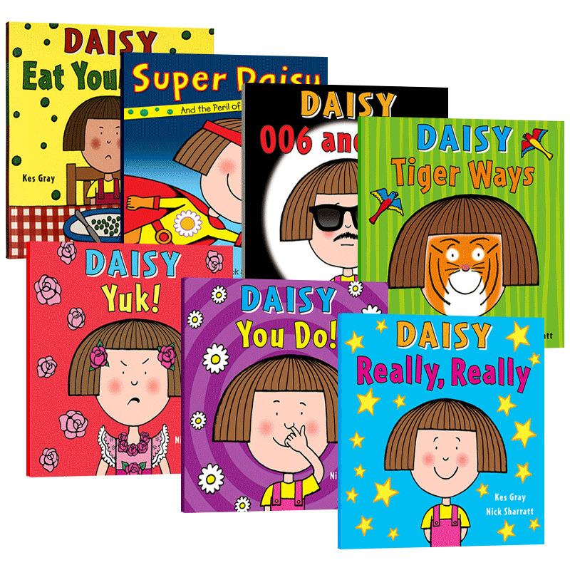 daisy英文原版绘本鬼马精灵黛西