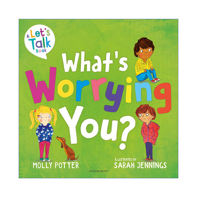 英文原版 What's Worrying You 你在担心什么 儿童情绪管理绘本 Molly Potter 英文版 进口英语原版书籍