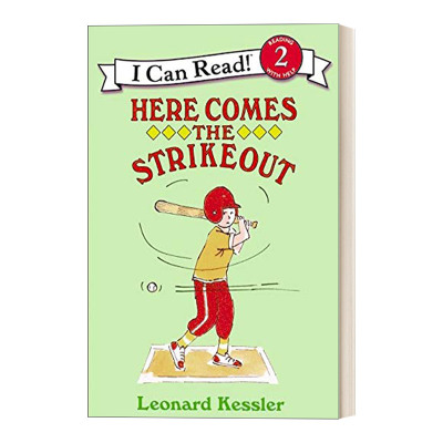 英文原版 Here Comes the Strikeout 汪培珽书单第三阶段 I Can Read 2 汪培珽书单第三阶段 英文版 进口英语原版书籍
