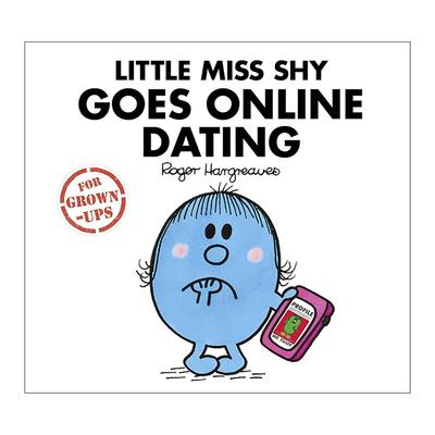英文原版 Little Miss Shy Goes Online Dating 奇先生妙小姐系列精装绘本 害羞小姐的网络约会 英文版 进口英语原版书籍