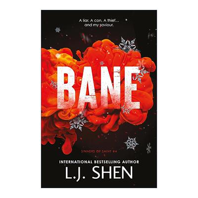 英文原版 Bane 灾星 北美晋江浪漫爱情小说 Sinners of Saint系列 4 英文版 进口英语原版书籍