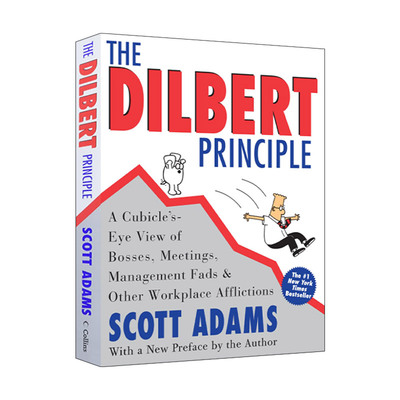 英文原版 The Dilbert Principle 呆伯特法则 上班异言堂 企业管理漫画 英文版 进口英语原版书籍