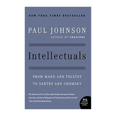 英文原版 Intellectuals 知识分子 保罗约翰逊 英国历史学家 英文版 进口英语原版书籍