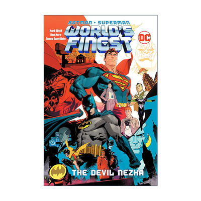 英文原版 Batman/Superman World's Finest Vol.1 The Devil Nezha 蝙蝠侠 超人 卷一 恶魔哪吒 进口英语原版书籍