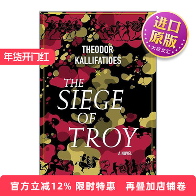 英文原版 The Siege of Troy 特洛伊城的沦陷 历史小说 Theodor Kallifatides 英文版 进口英语原版书籍
