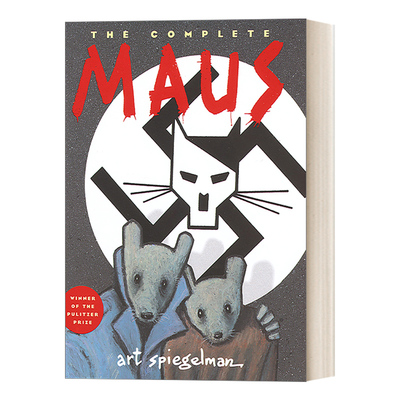 英文原版 The Complete Maus Pantheon Graphic Library 鼠族完整版 幸存者的故事 漫画 2022美国国家图书基金会终身成就奖 英文版