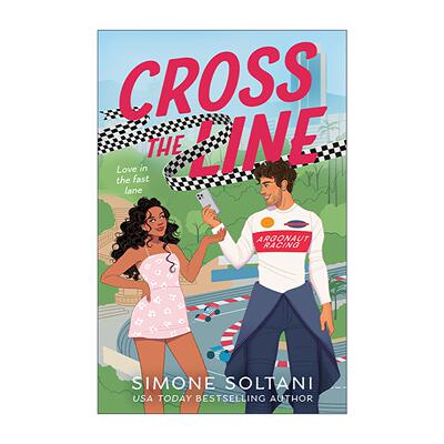 英文原版 Cross the Line Lights Out 01 跨越界限 F1一级方程式赛车 浪漫小说 Simone Soltani 英文版 进口英语原版书籍