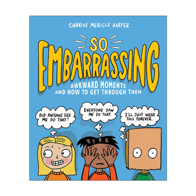英文原版 So Embarrassing 如此尴尬 尴尬时刻以及如何度过 趣味漫画 英文版 进口英语原版书籍