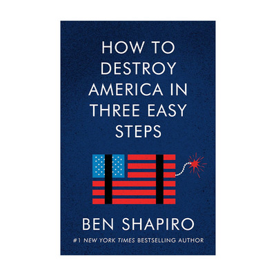 英文原版 How to Destroy America in Three Easy Steps 如何简单三步摧毁美国 英文版 进口英语原版书籍
