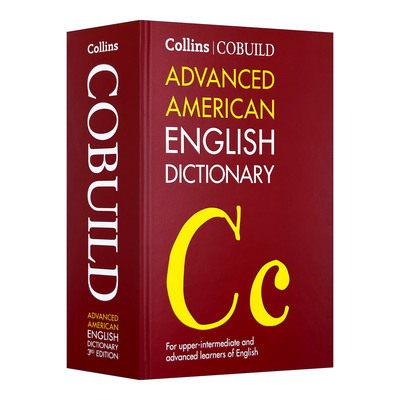 英文原版 NEW Collins COBUILD Advanced American English Dictionary 新柯林斯美式英语学习词典 精装第三版 进口英语原版书籍
