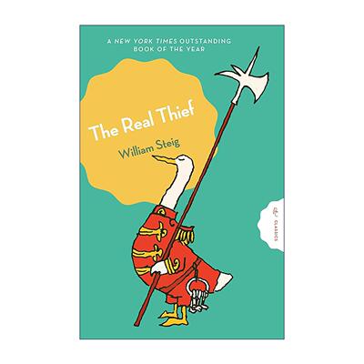 英文原版 The Real Thief 真正的贼 经典儿童文学 William Steig 动物寓言 英文版 进口英语原版书籍