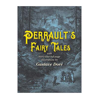 英文原版 Perrault's Fairy Tales Dover Children's Classics 夏尔·佩罗的童话故事集 英文版 进口英语原版书籍