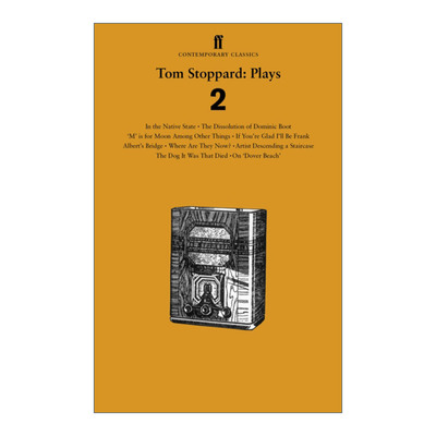 英文原版 Tom Stoppard Plays 2 汤姆·斯托帕德戏剧集 卷二 英文版 进口英语原版书籍