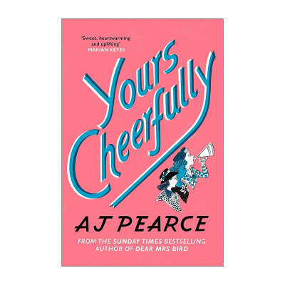 英文原版 Yours Cheerfully 你的快乐 艾美湖系列2 The Wartime Chronicles 历史小说 A. J. Pearce 英文版 进口英语原版书籍