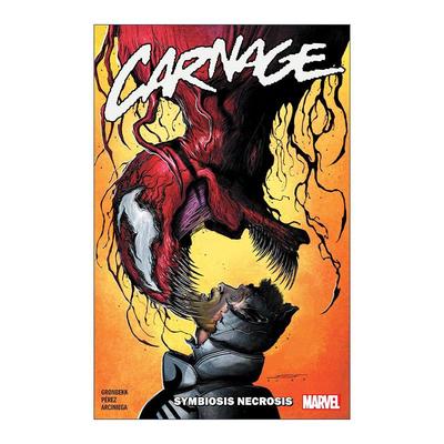 英文原版 Carnage Vol. 2 Symbiosis Necrosis 屠杀 卷二 共生体坏死 漫威漫画 新版 Torunn Gronbekk 英文版 进口英语原版书籍