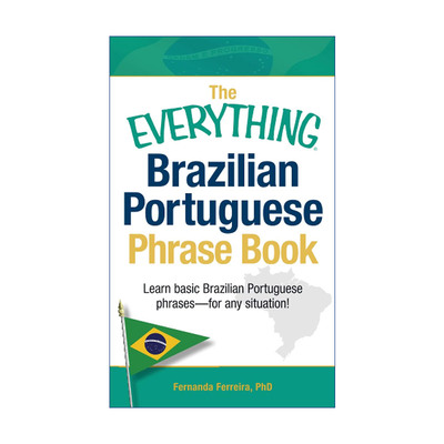 原版 The Everything Brazilian Portuguese Phrase Book 百宝箱 巴西葡萄牙语 短语书 进口原版书籍