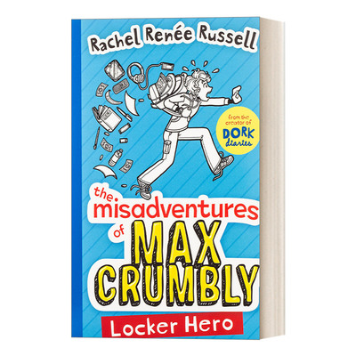 英文原版 The Misadventures Of Max Cru 马克思的囧囧日记1 英文版 进口英语原版书籍