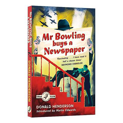 英文原版 Mr Bowling Buys a Newspaper 鲍林先生买报记 唐纳德?亨德森 经典黑色犯罪小说 英文版 进口英语原版书籍