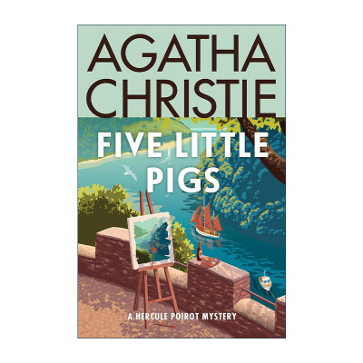 英文原版 Five Little Pigs 五只小猪/啤酒谋杀案 阿加莎波洛系列侦探小说 英文版 进口英语原版书籍