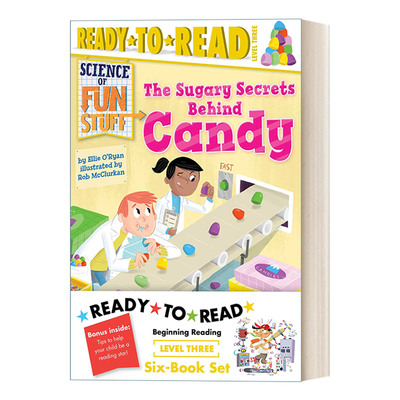 英文原版 Science of Fun Stuff Ready-to-Read Value Pack 有趣事件的科学6册盒装 Ready to read Level3 英文版 进口英语原版书