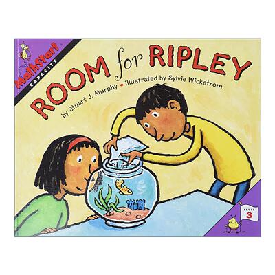英文原版 Mathstart Level 3 Room for Ripley 数学启蒙绘本3级 英文版 进口英语原版书籍