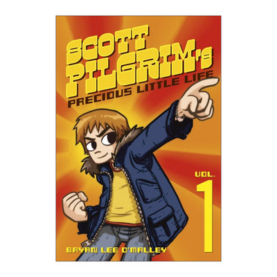 英文原版 Scott Pilgrim Vol. 1 歪小子斯科特卷一  布莱恩漫画 英文版 进口英语原版书籍