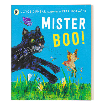 英文原版 Mister Boo! 小猫布先生 Petr Horacek插画 英文版 进口英语原版书籍
