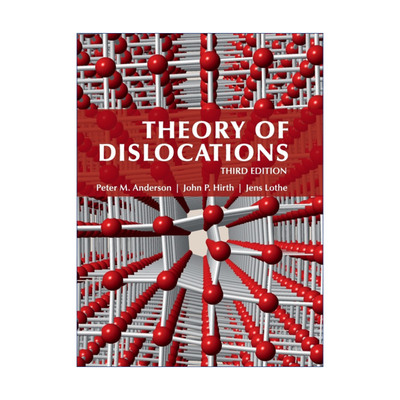 英文原版 Theory of Dislocations 位错理论 Peter M. Anderson 精装 英文版 进口英语原版书籍