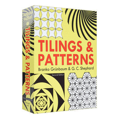 英文原版 Tilings and Patterns Second Edition 瓷砖与图案 第二版 关于瓷砖和几何图案的权威书籍 英文版 进口英语原版书籍
