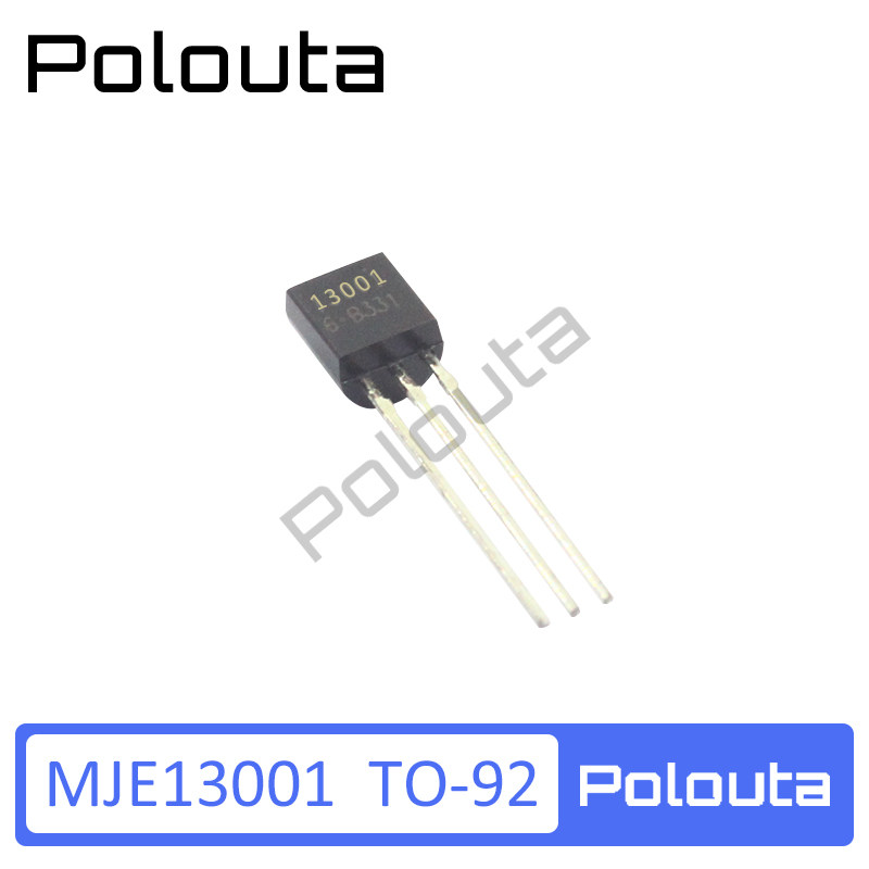 MJE13001 13001 TO92 400V/0.2A NPN功率三极管 POLOUTA_虎窝淘