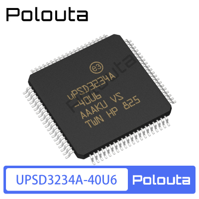 polouta UPSD3234A-40U6 PSD3234A-40T6 ST QFP80 微控制器IC