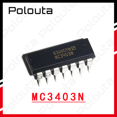 MC3403N MC3403P MC3403 DIP-14 四倍低功耗运算放大器 集成电路