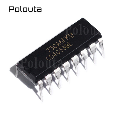 CD4053BE CD4053 HEF4053BP HCF4053 DIP-16 CMOS模拟多路复用器