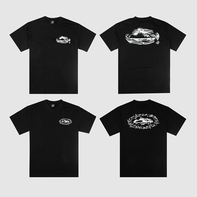 清仓现货CORTEIZ短袖T恤重磅小高领口CLEANFIT修身嘻哈美式DRILL