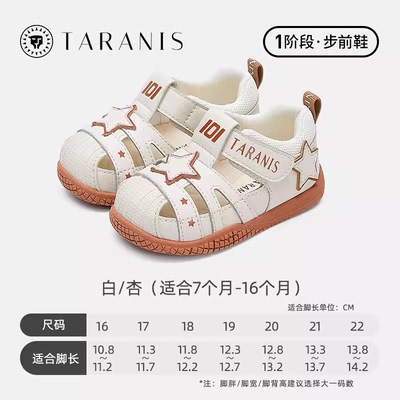防滑舒适凉鞋步前鞋泰兰尼斯夏季
