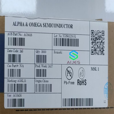 AO3416 场效应管(MOSFET)  封装: SOT-23-3L