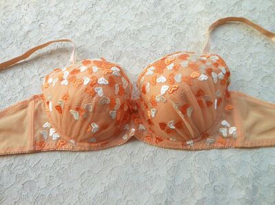 w801外贸钢圈文胸浅紫色聚拢