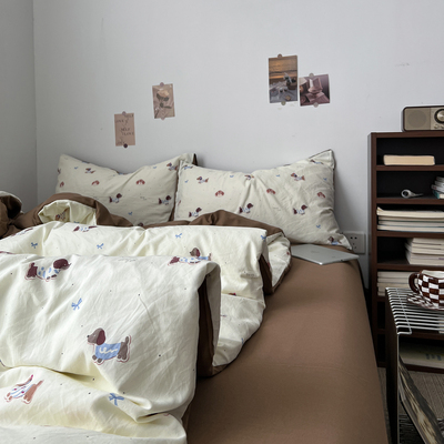 【A类母婴可用】纯棉全棉四件套