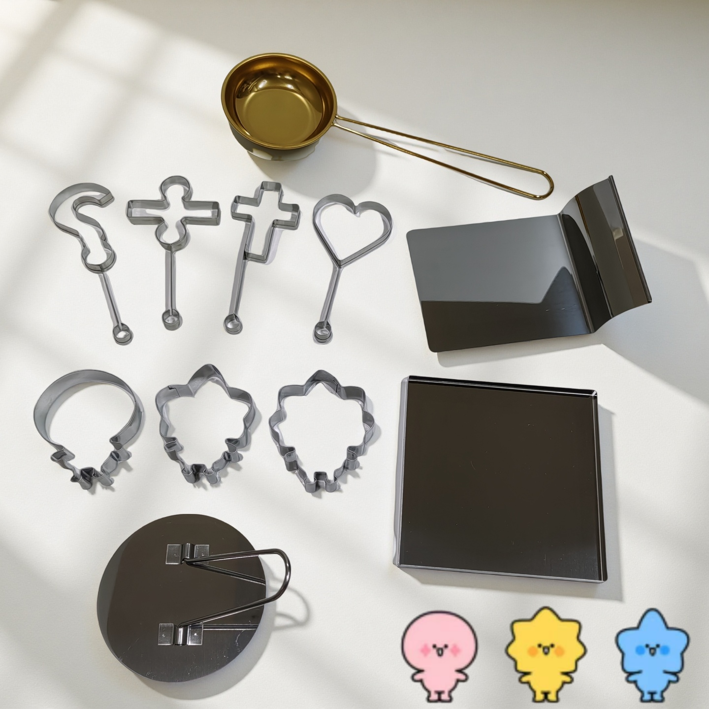不锈钢烘培饼干蛋糕模具11件套 卡通烘焙工具套装创意DIY模具