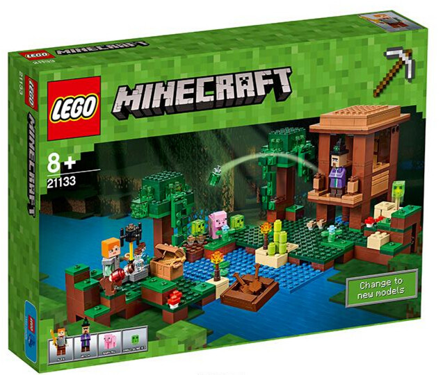 2017款乐高LEGO 21133我的世界系列女巫小屋儿童益智玩具_虎窝淘