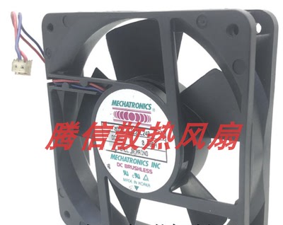 原装南韩 12CM 12025 24V 0.095A E1225L24B 2线 变频器散热风扇