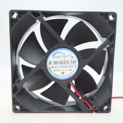 全新CFT9225SH24 DC12V 24V 9厘米 变频功放电脑电源机箱散热风扇