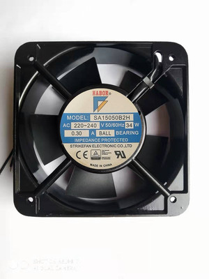 HABOR SA15050B2H 220-240V 34W 0.30A 散热风扇机柜风机