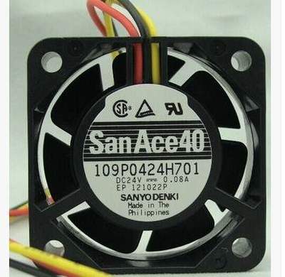109P0424H701  24V 0.08A40*40*15MM直流发那科风扇