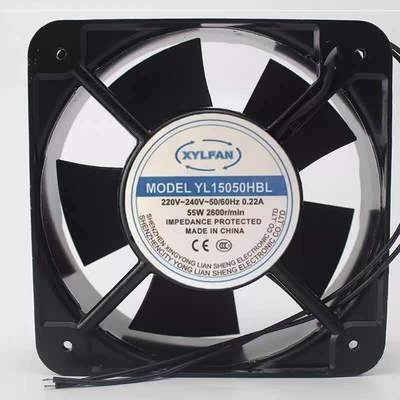 XYLFAN风机轴流风机 YL15050HBL 方形220V/380V交流轴流风扇 风机