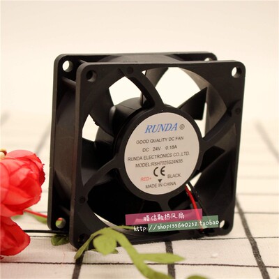 RUNDA RSH7025S24N35 7CM 7025 24V 0.18A 变频器电焊机风扇